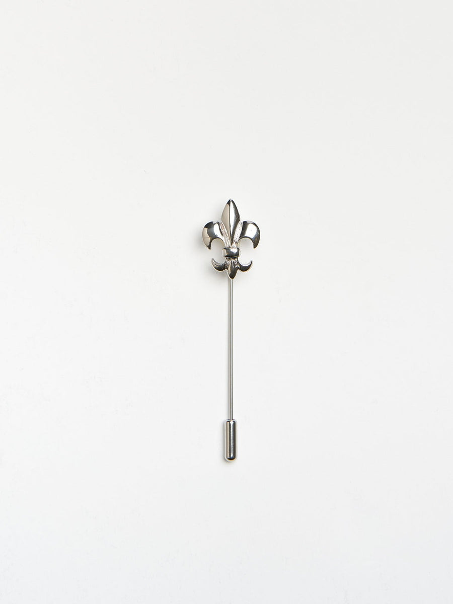Fleur De Lis Lapel Pin - Silver – ICO Uniforms