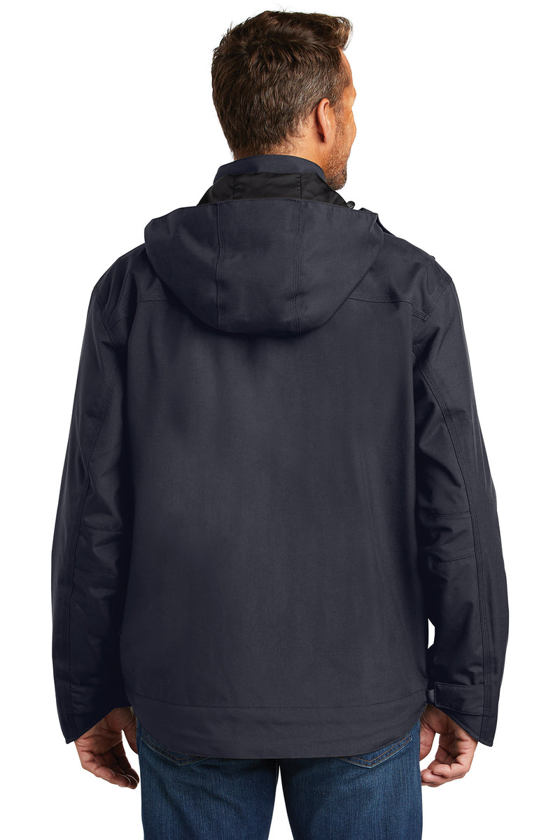 Men's Shoreline Waterproof Jacket - Navy – ICO Uniforms