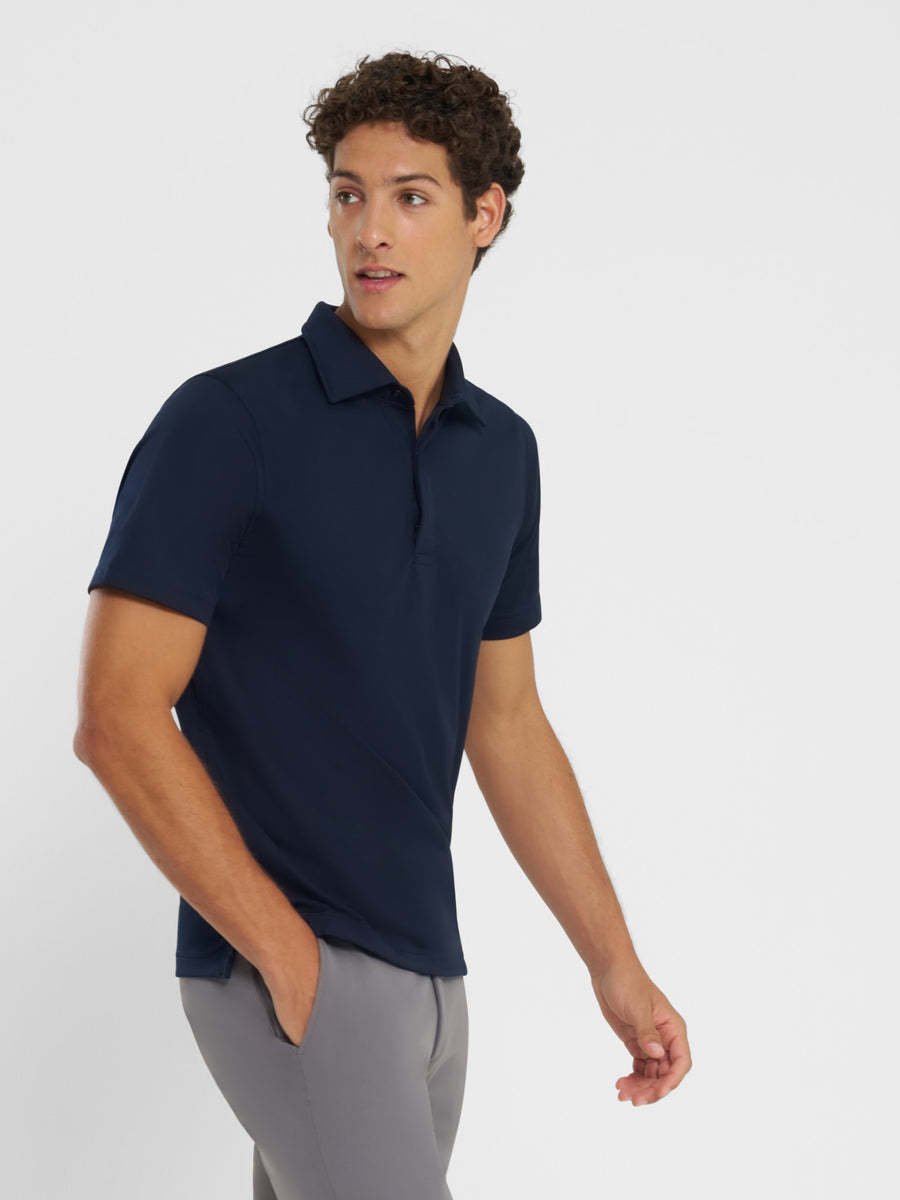 Men's Daniel Polo - Deep Navy – ICO Uniforms