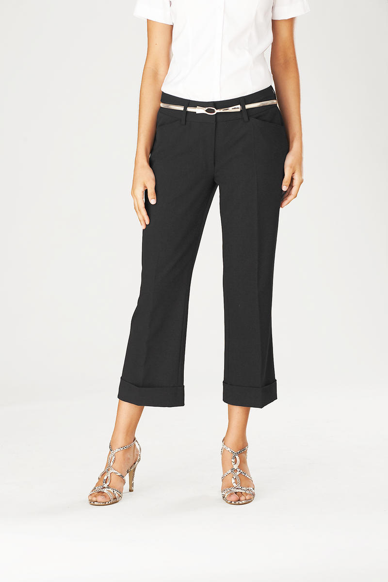 Ladies' City Crop Pant | Stylish Corporate Uniforms and Career Apparel ...