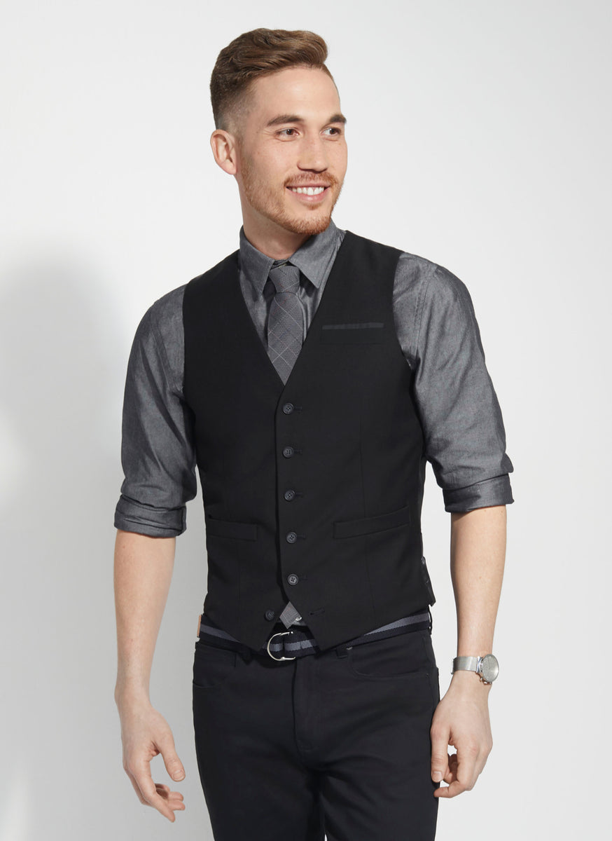 Men's James Vest | Stylish Corporate Uniforms and Career Apparel – ICO ...