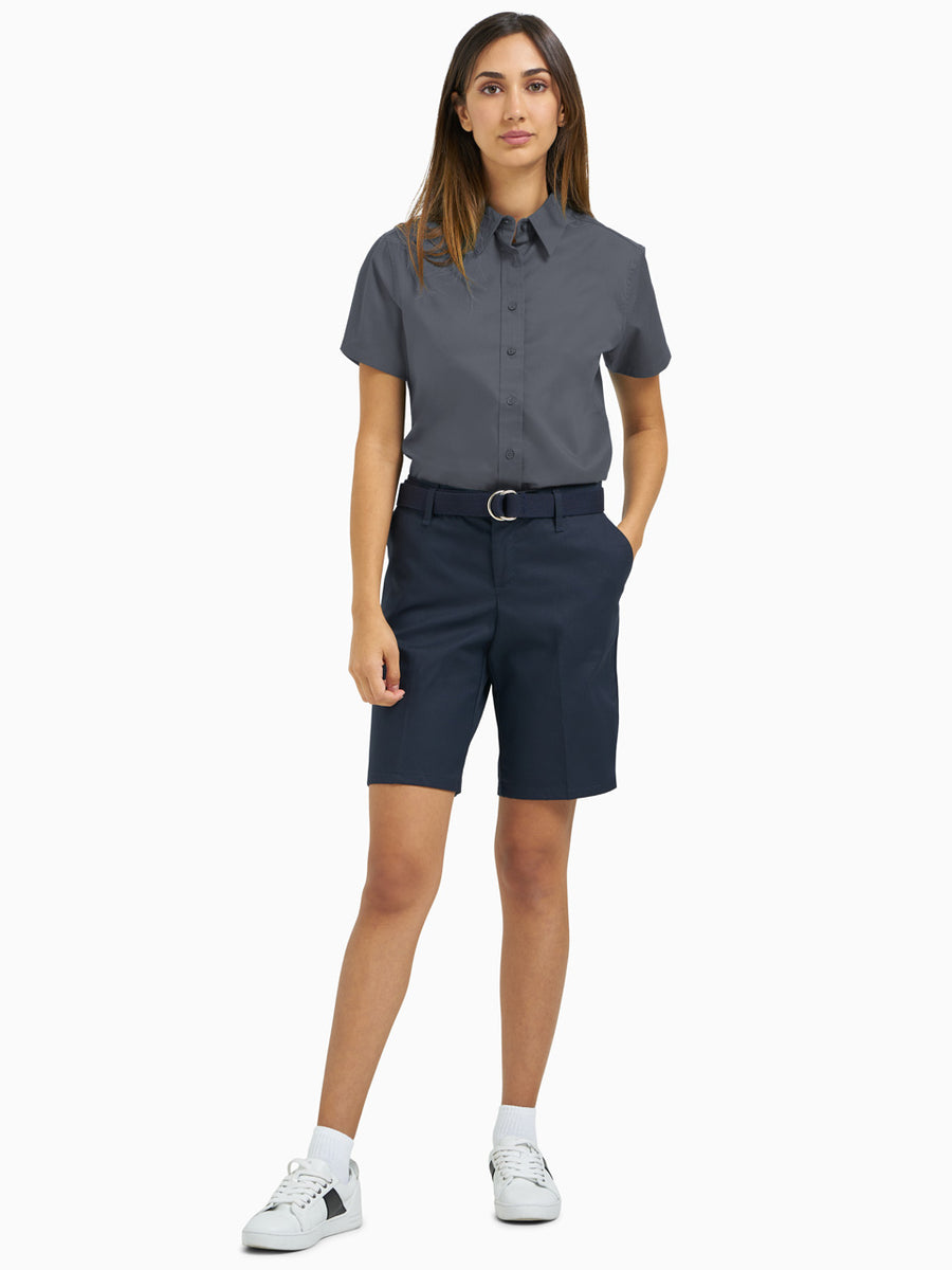 Ladies' Performance Button-Down – ICO Uniforms