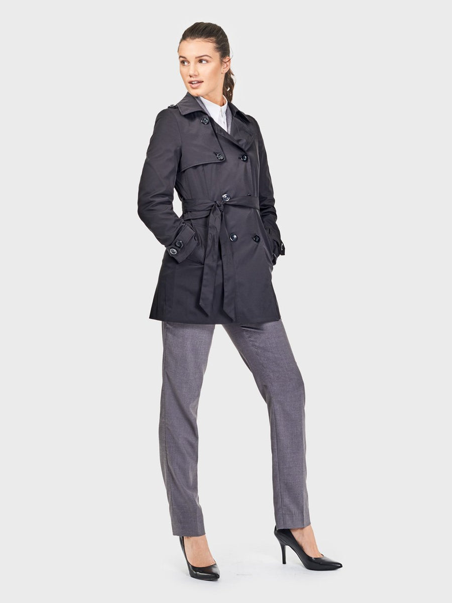 Ladies' Mia Trench Coat | Stylish Corporate Uniforms and Career Apparel ...